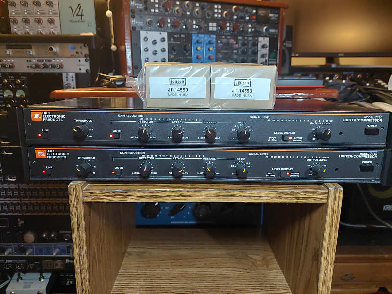 Urei JBL 7110 Compressor w/ Jensen Transformer - PAIR | Reverb