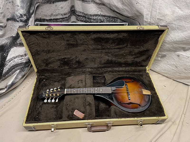 Rigel A-Plus Deluxe Mandolin with Case | Reverb