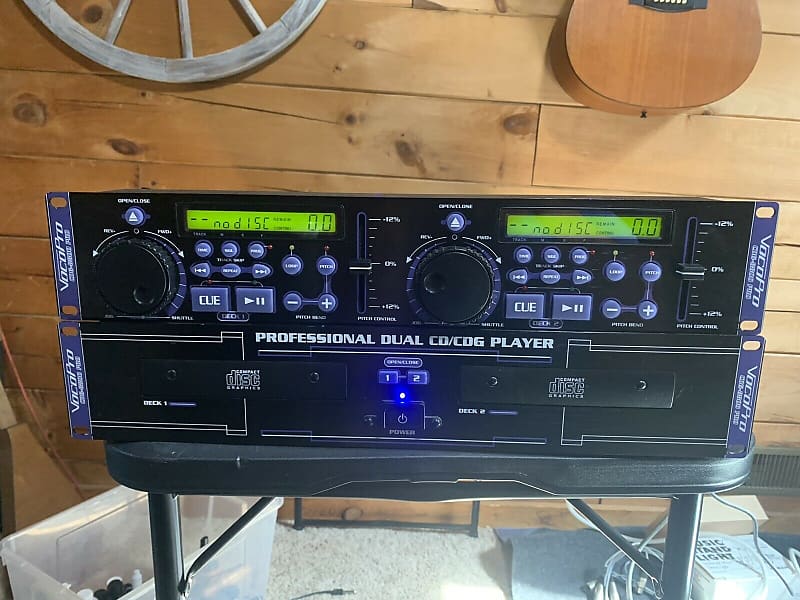Vocopro CDG-8800 Pro Professional Dual CD-CDG Player | Reverb