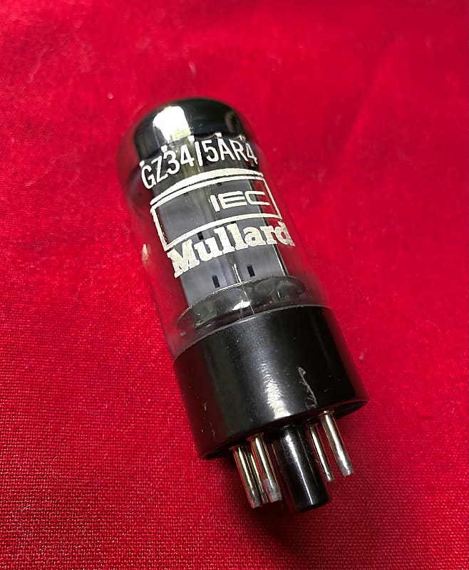 Mullard IEC 5AR4/GZ34 NOS Rectifier Tube PERFECT Condition | Reverb