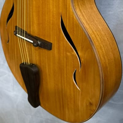 Blueberry Handmade Nine String Archtop Guitar Built to Order | Reverb
