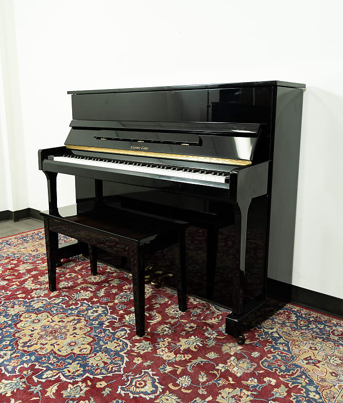 Conover Cable CC145 Upright Piano | Polished Ebony | SN: | Reverb