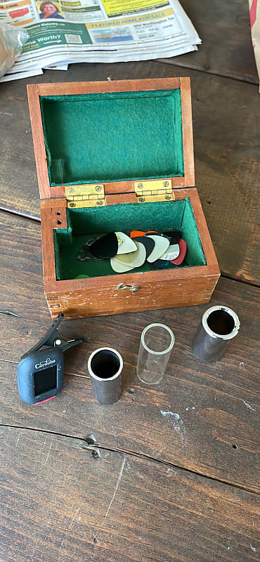 Dunlop Guitar slides and picks lot | Reverb