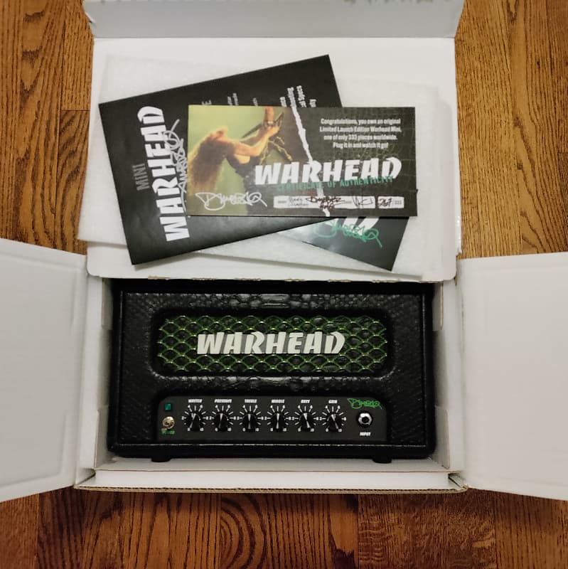 Dimebag Darrell Warhead Solid State Mini Guitar Amp Head | Reverb