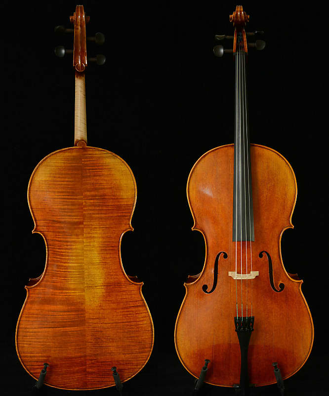 Amazing Cello Stradivari 1712 Davidov Cello Master's Own Work | Reverb