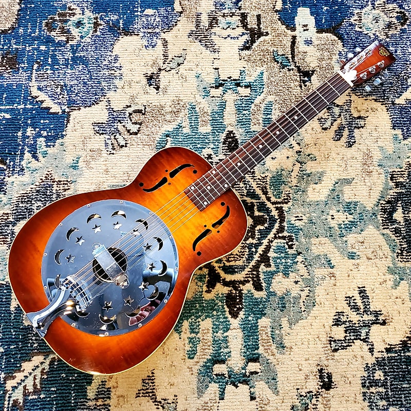 1999 Gibson Dobro DW90 - Wooden Resonator - Moon & | Reverb Canada