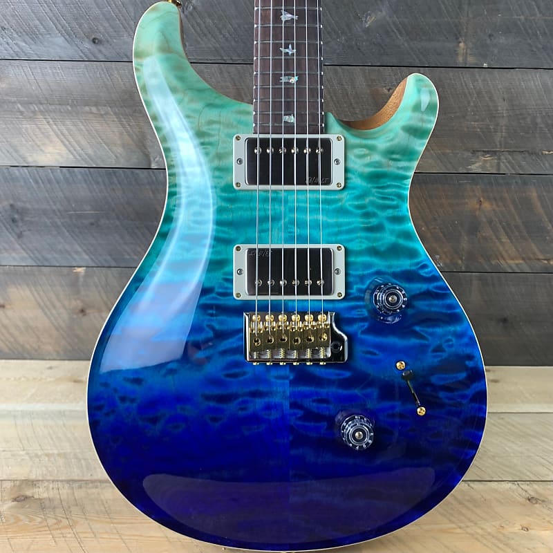 PRS Custom 24 Wood Library Quilt Maple 10-Top Torrefied Maple | Reverb