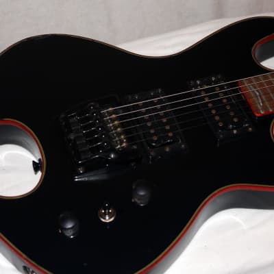 very rare Burnside by Guild Warrior 1980s - black | Reverb