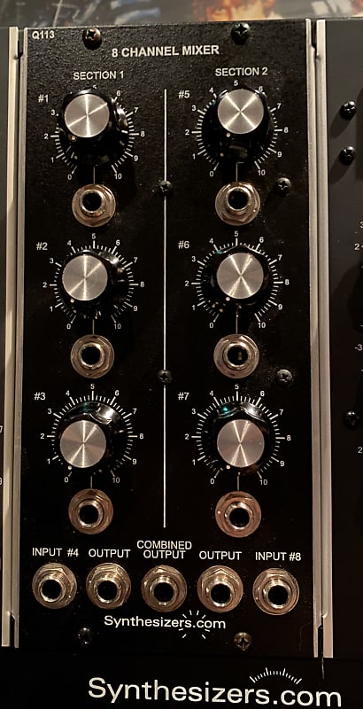 Synthesizers.com Q113 8-Channel Mixer | Reverb