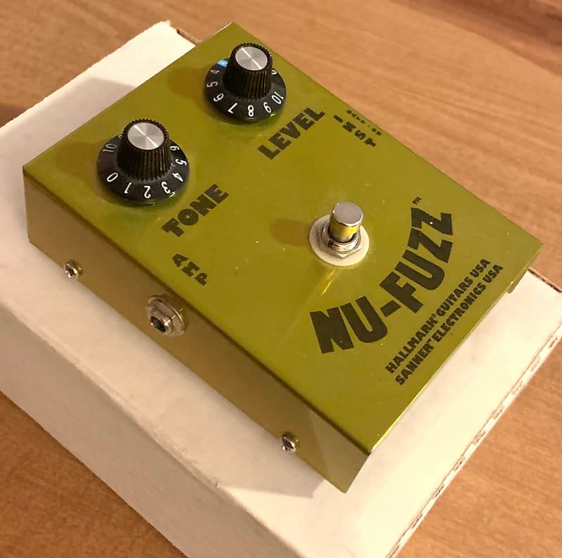 Hallmark Nu-Fuzz Ed Sanner Rosac Fuzzrite - Kandy Gold | Reverb