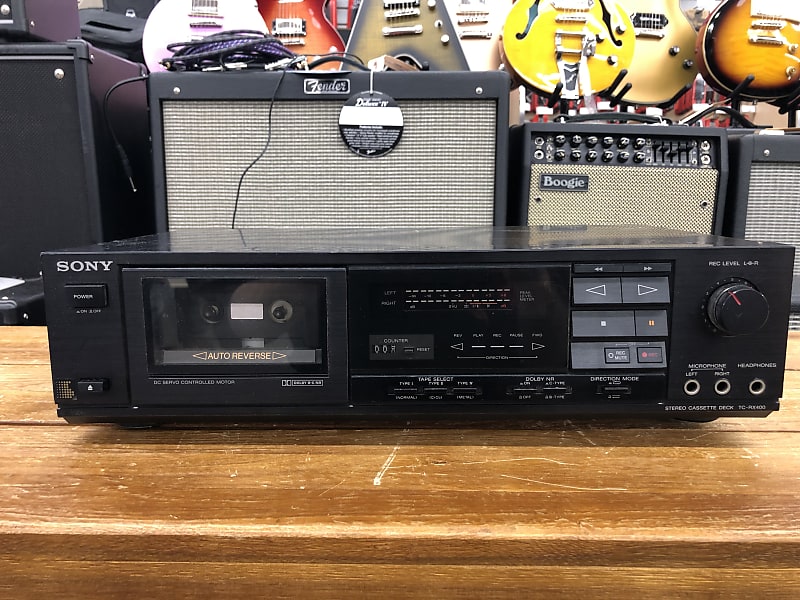 Sony TC-RX400 Cassette Deck 1989 | Reverb