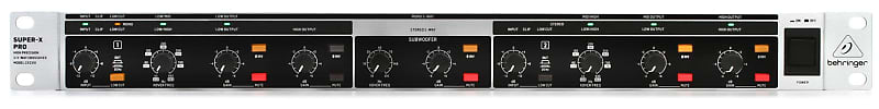 Behringer Super-X Pro CX2310 V2 Multi-channel Crossover with | Reverb