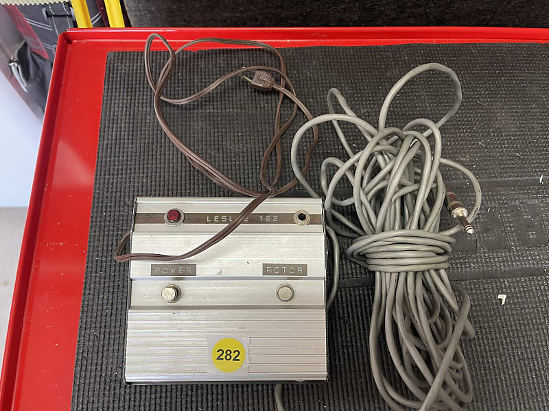 LESLIE SPEAKER PEDAL FOOT SWITCH POWER ROTOR VINTAGE 282 | Reverb