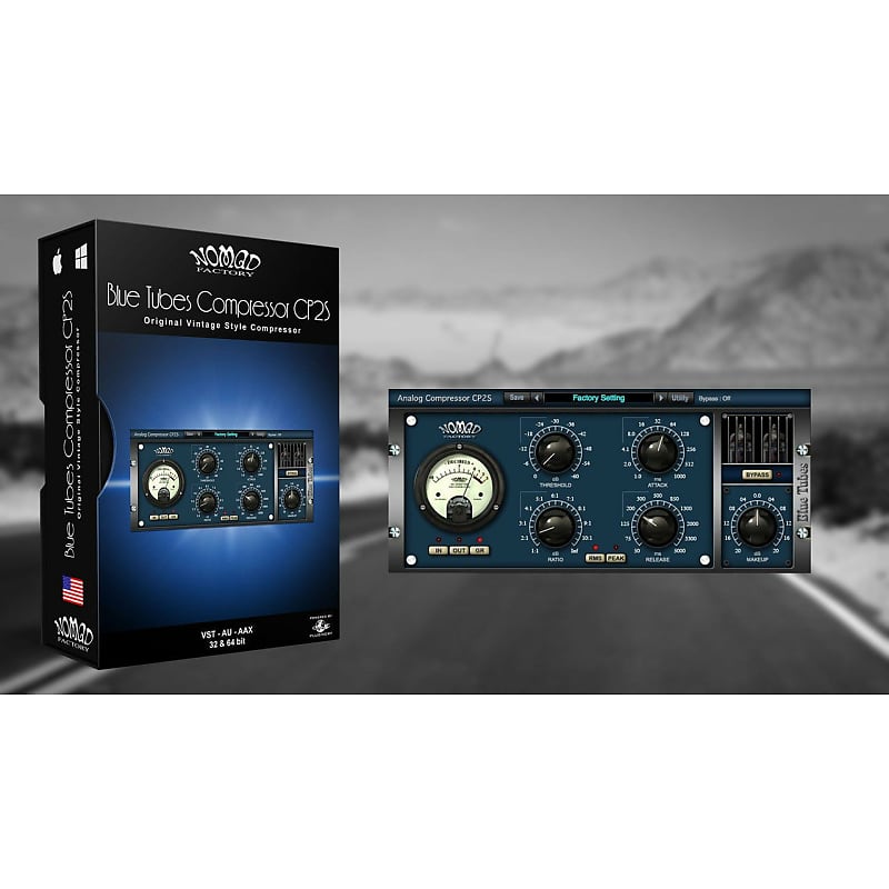 Nomad Factory Blue Tubes Compressor CP2S | Reverb