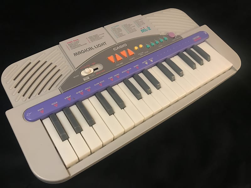 Casio ML-2 Magical Light Keyboard Mini Lighted Keys | Reverb