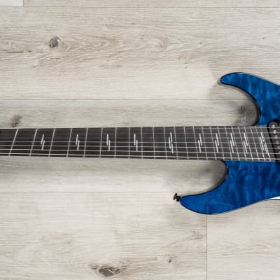 Schecter Reaper-7 Elite 7-String Multiscale Guitar, Deep | Reverb