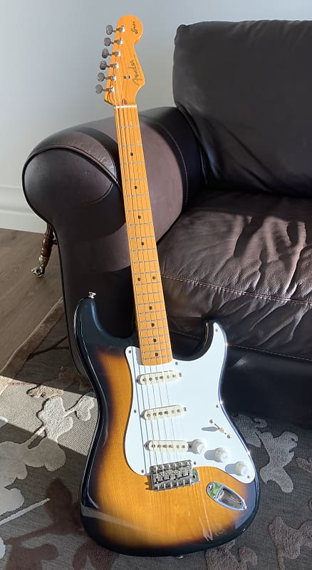 1982 Fender JV first series Squier '57 Stratocaster | Reverb