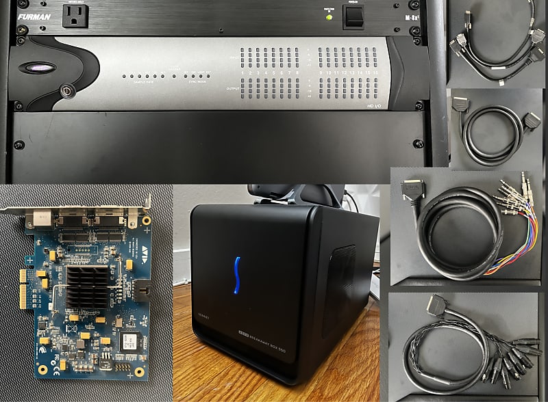 Avid HD I/O BUNDLE! (w/ HD Native + USB-C Chassis + Breakout | Reverb