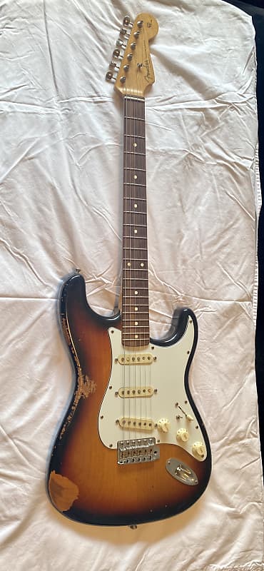 MJT Fender Custom partscaster Relic Strat | Reverb