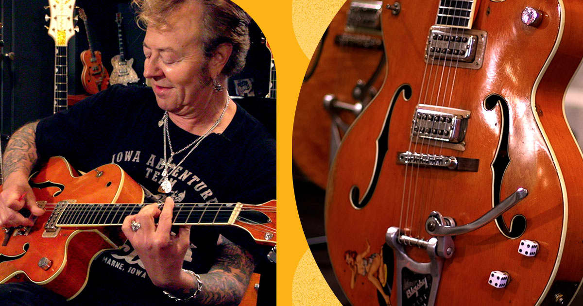 Video: Brian Setzer's 1959 Gretsch Has Had Quite a | Reverb News