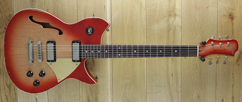 Fano Alt De Facto RB6 Thinline, Fireglo | Reverb UK