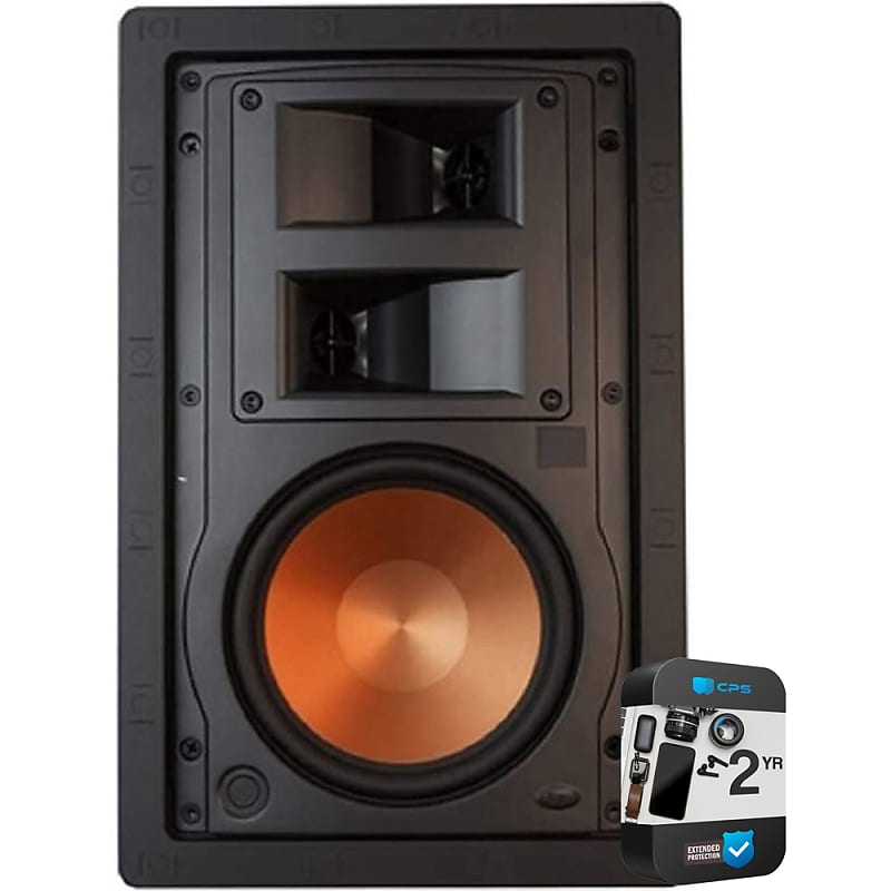 Klipsch In-Wall Speaker White Each with 2 Year Warranty | Reverb
