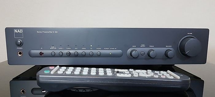 Nad C162 Stereo Preamplifier Like New W/Box , Remote and | Reverb UK