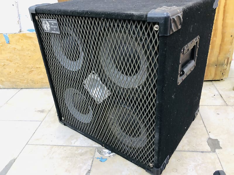 SWR Goliath II 4x10 Bass Cabinet - tested and working | Reverb