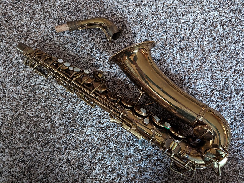 Vintage Conn 6M Transitional Alto Saxophone RTH SN:252891 | Reverb