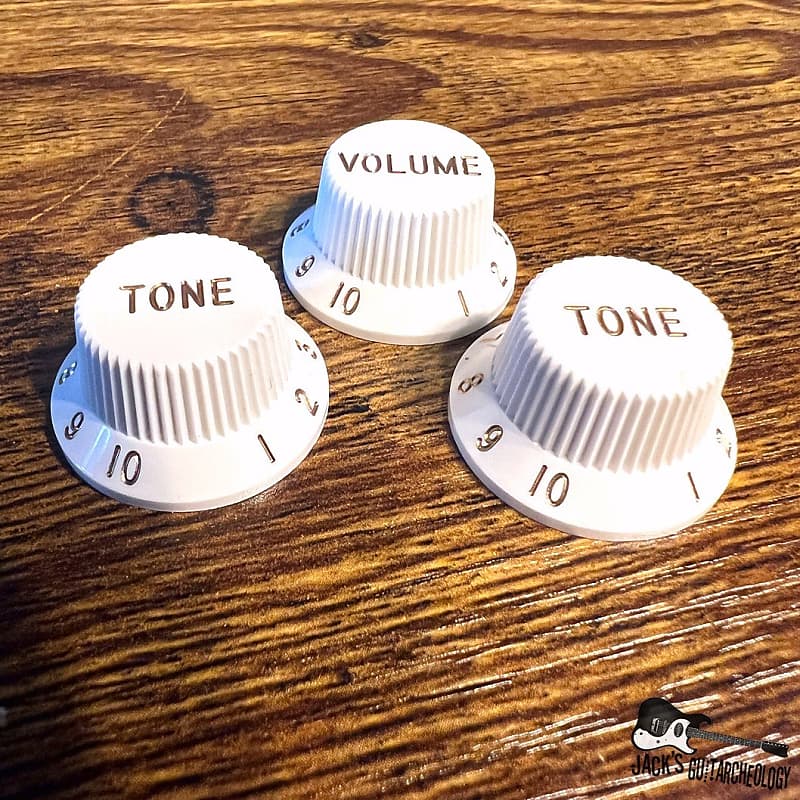 AllParts S-Style Knob Set - Volume / Tone / Tone (1990-2010s | Reverb
