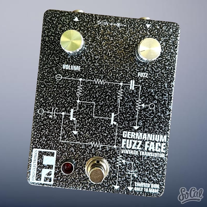 Finch Electronics Custom Germanium Fuzz Face (NOS 2N527) | Reverb