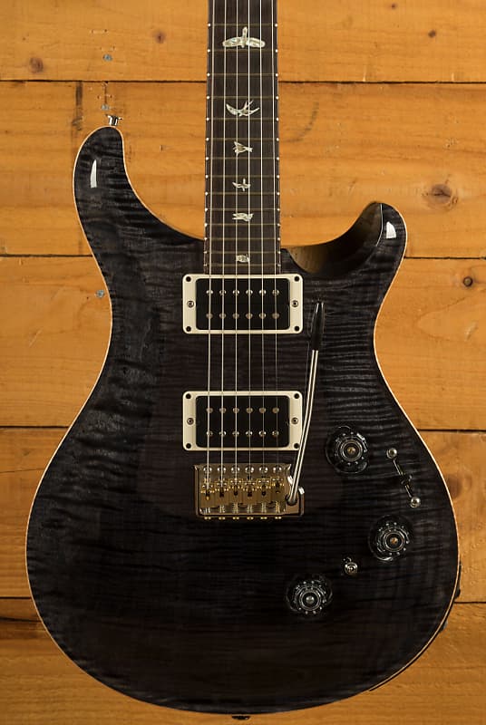 PRS Custom 24 Piezo - Grey Black | Reverb