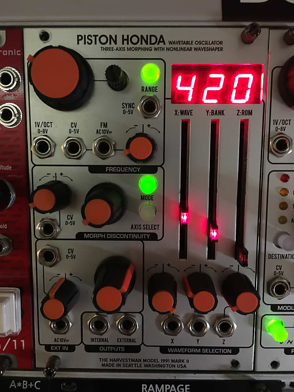 Industrial Music Electronics Piston Honda mk2 | Reverb