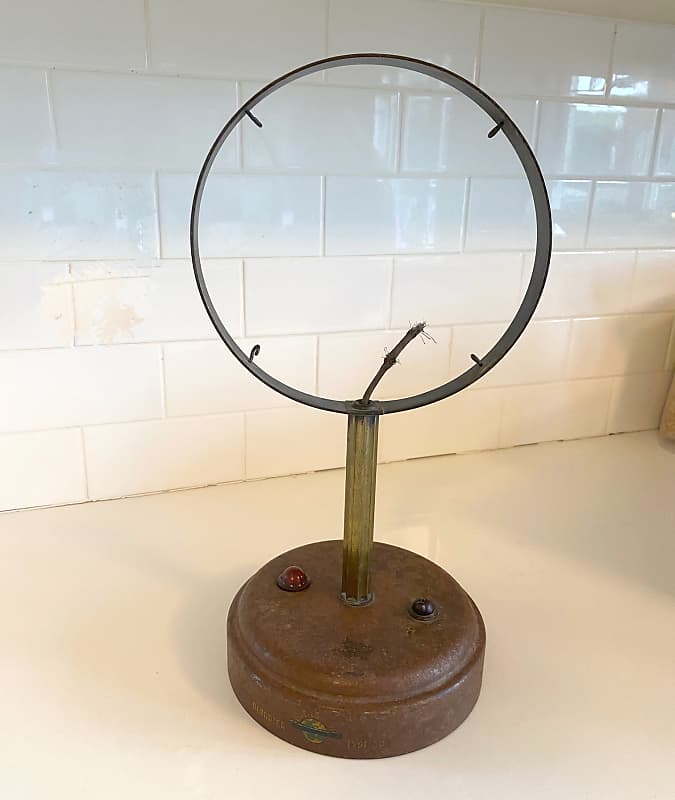 1930s Carbon Microphone Stand Deco | Reverb