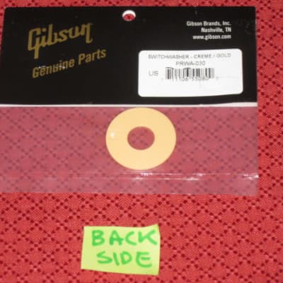 new in package A+ Genuine GIBSON Toggle Switch Washer Creme | Reverb