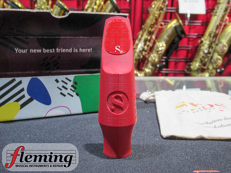 SYOS Spark Tenor Mouthpiece 6 in Red | Reverb