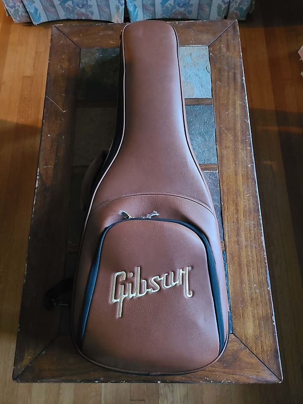 Gibson electric gig bag leather - Brown | Reverb