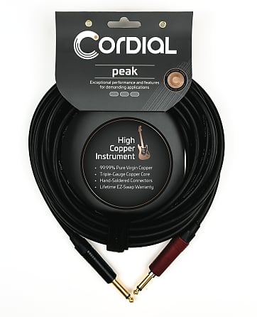 Cordial Cables Premium Instrument High-Copper Silent Plug | Reverb