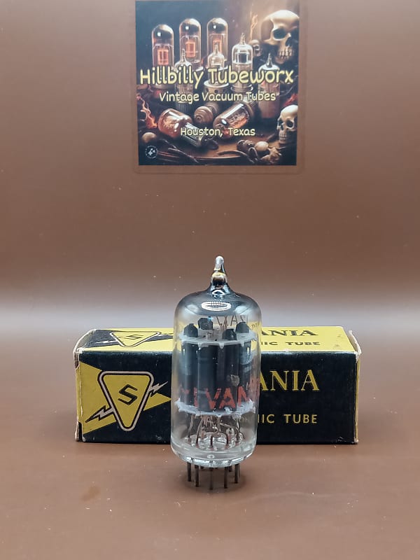 SYLVANIA 12AX7A HIGH GAIN MAXI PREAMP TESTED | Reverb