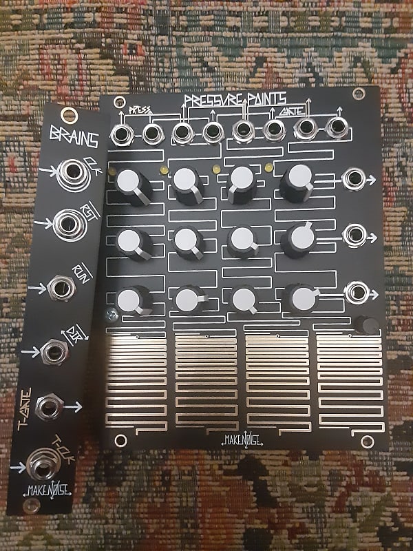 Make Noise Pressure Points AND Brains exp. - 3 Channel CV | Reverb