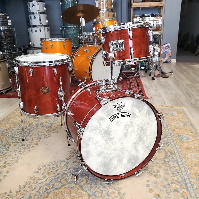Gretsch 6-ply Drop G Badge Bop Kit 18-14-12" | Reverb
