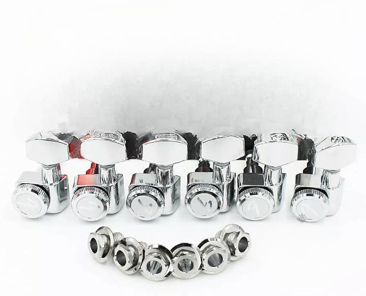 LEFT-HANDED/LEFTY/REVERSE Locking Strat/Tele Tuners | Reverb