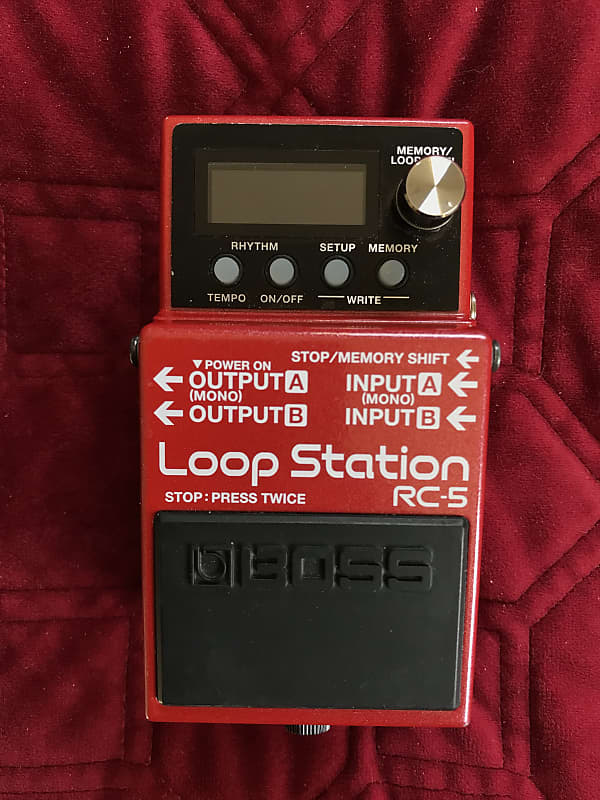 Boss RC-5 Loop Station KIT w/ FS6, cables, and power adapter | Reverb