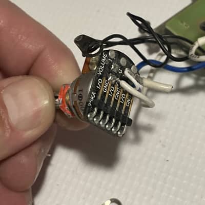 2000's Japan Jackson Dinky DKMGT EMG Electronics Wiring Mid | Reverb