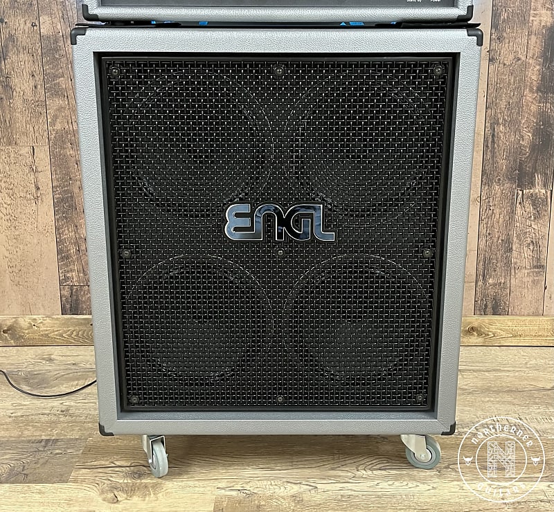 Engl 4x12 XXL Cab E412XXL Cabinet Custom Shop Silver Tolex | Reverb