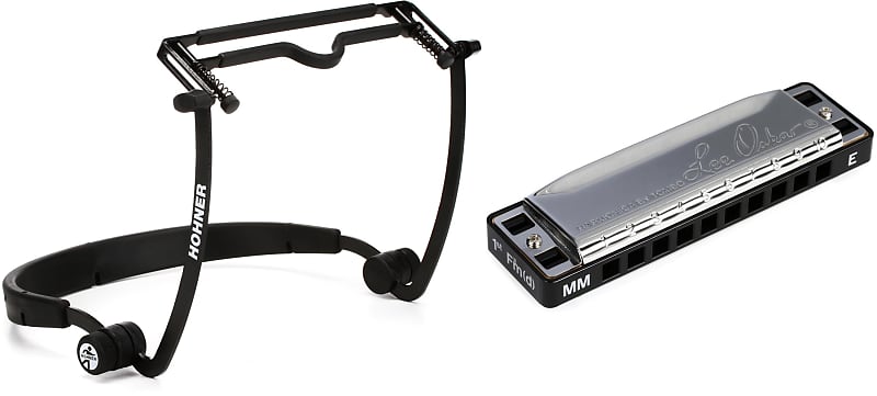 Hohner FlexRack Harmonica Holder Bundle with Lee Oskar Melody | Reverb