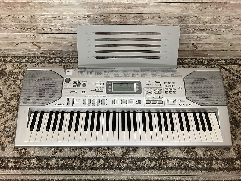 Used Casio CTK-800 Keyboard | Reverb