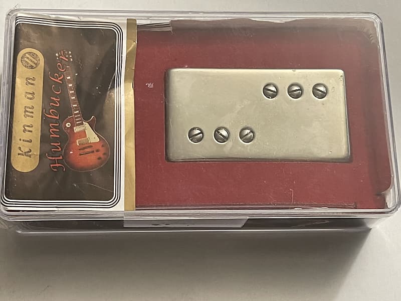 Kinman P 90 Bucker Clean & P 90 Bucker Heavy 2022 - Nickel | Reverb