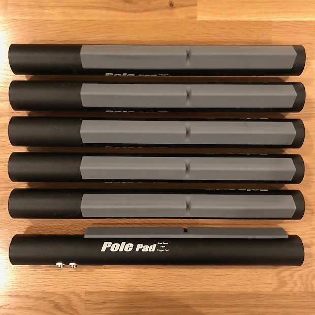 (6) Drum Tech Pole Pad Dual Zone trigger pads | Reverb