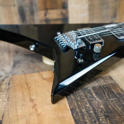 Jackson RR2 1999 Black Randy Rhoads Signature V Floyd Rose | Reverb